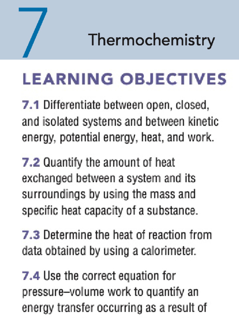 Thermochemistry 1 | PDF