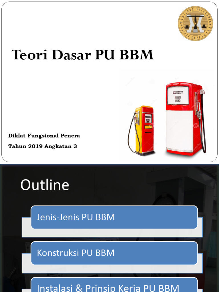 Teori Dasar Pompa Ukur BBM | PDF