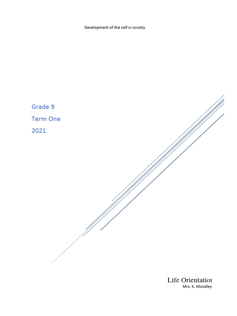 Grade 9 LO Week 3 | PDF | Motivational | Motivation