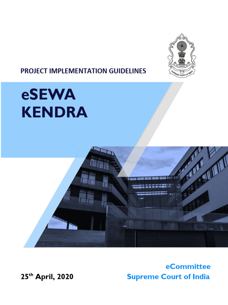 eSewa Kendra Implementation Guide | PDF | Lawsuit | Lawyer