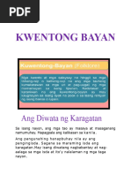 Halimbawa NG Kwentong Bayan | PDF