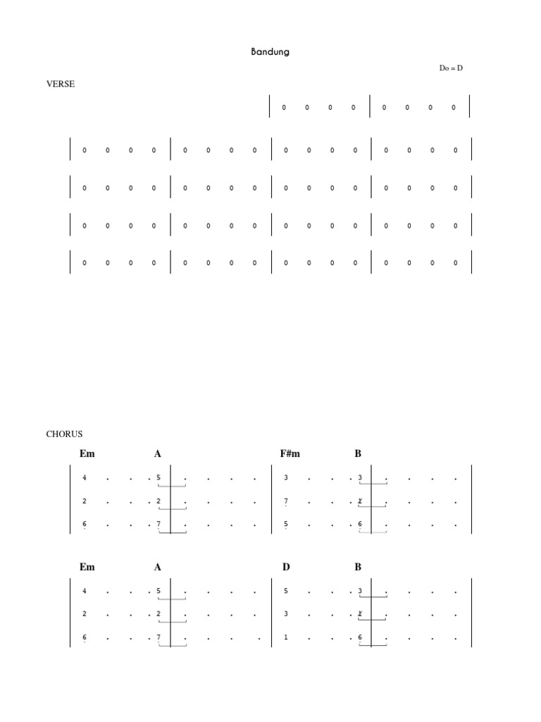Angklung D8 Notation Guide | PDF | Foreign Language Studies | Home & Garden