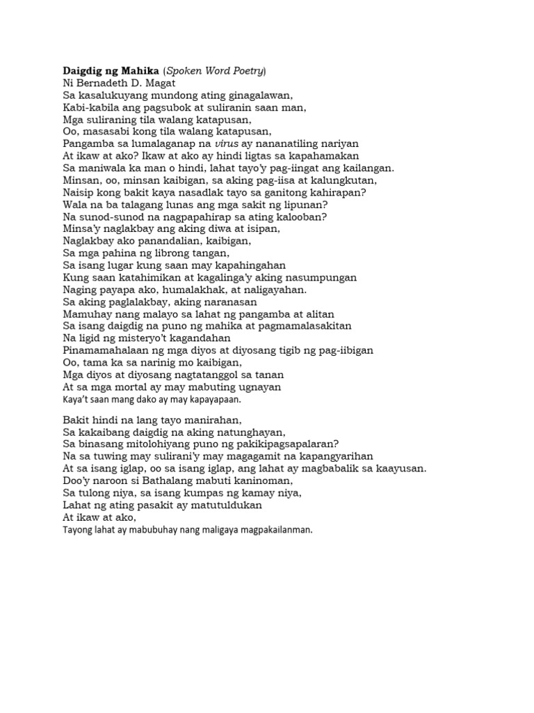 Daigdig NG Mahika | PDF