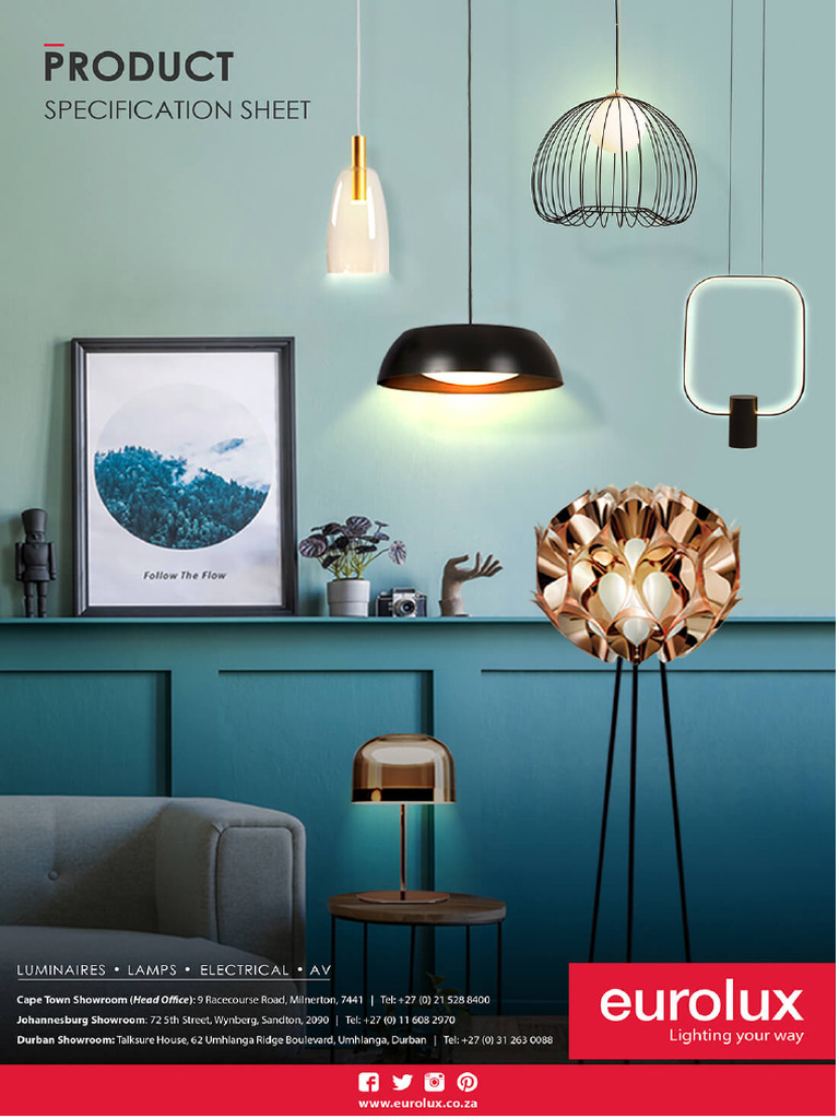 Eurolux FS209 Rechargeable LED Light | PDF