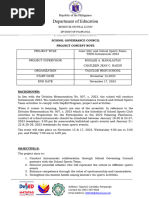 Proposal On Intramurals 2024 2025 | PDF