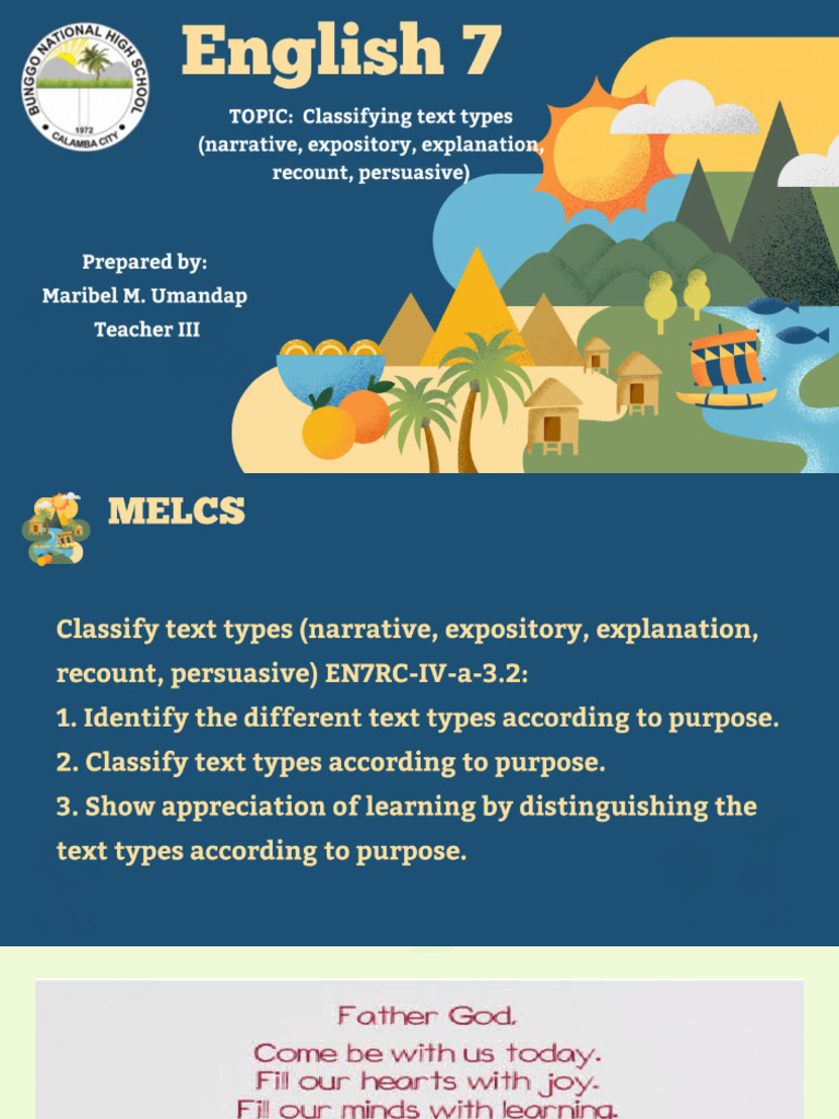 COT 2-SY 2022-2023-English 7 | PDF