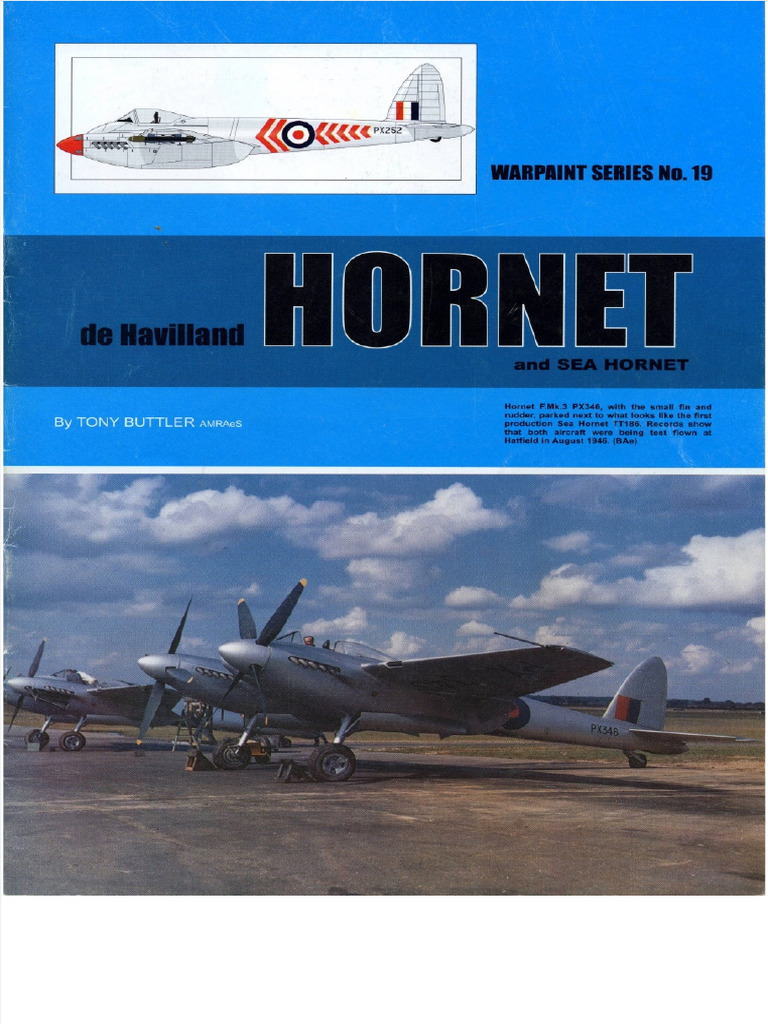 Dokumen.tips Warpaint Series No19 de Havilland Hornet and Sea Hornet | PDF