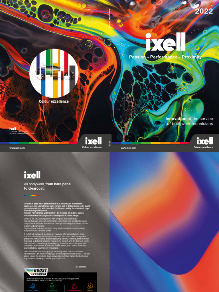 Ixell 2024 Catalogue Overview | PDF | Paint | Blue