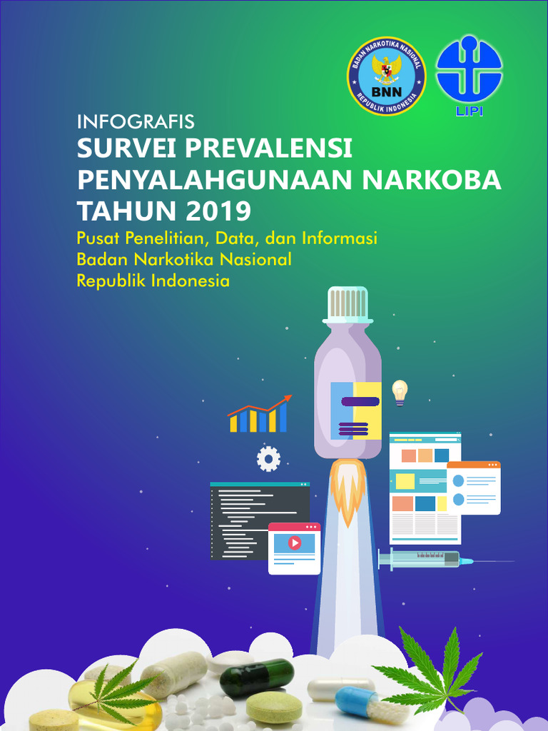 Infografis Survei Prevalensi Penyalahgunaan Narkoba Tahun 2019 | PDF | Pengembangan Diri