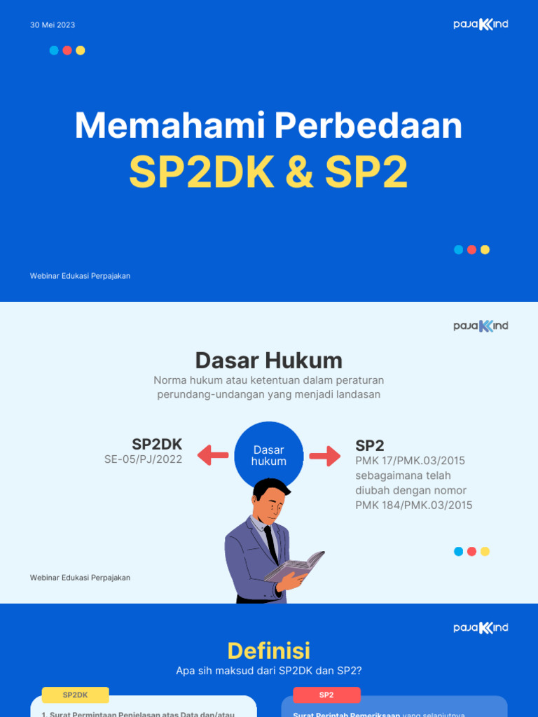 Perbedaan SP2DK dan SP2 dalam Pajak | PDF