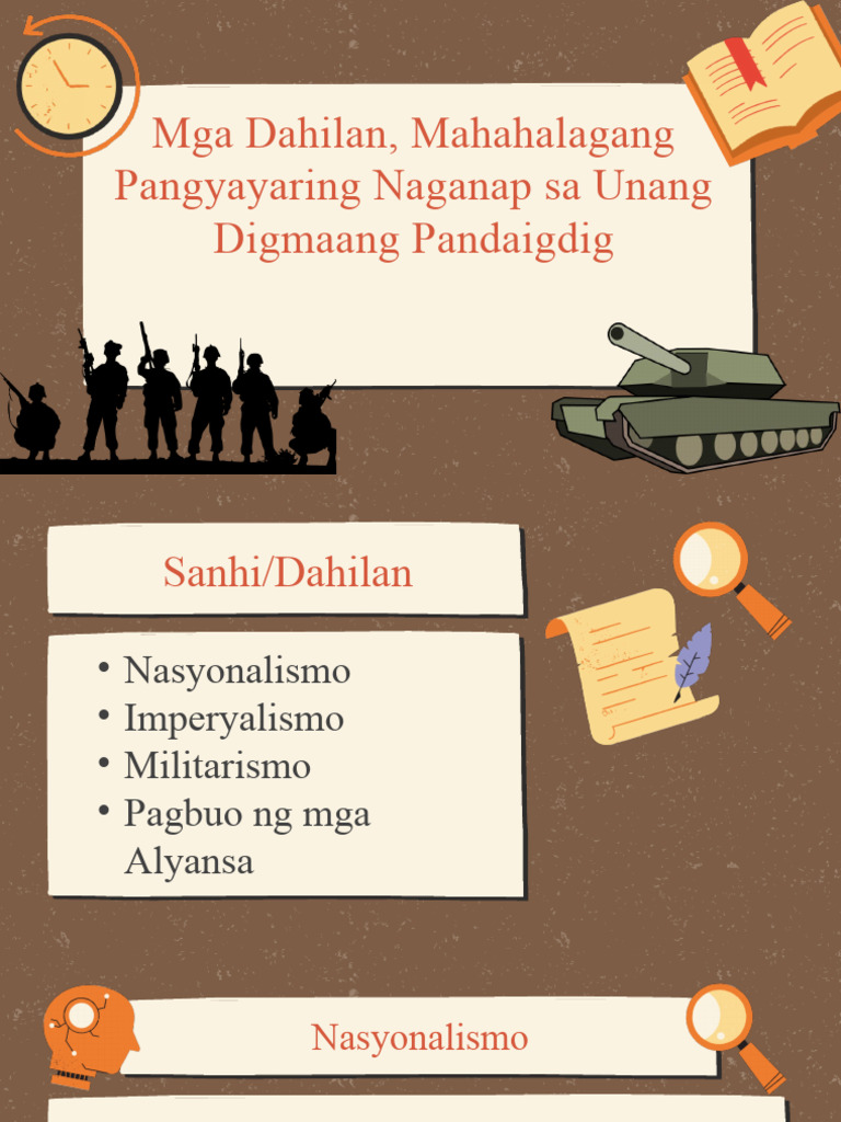 Unang Digmaang Pandaigdig | PDF