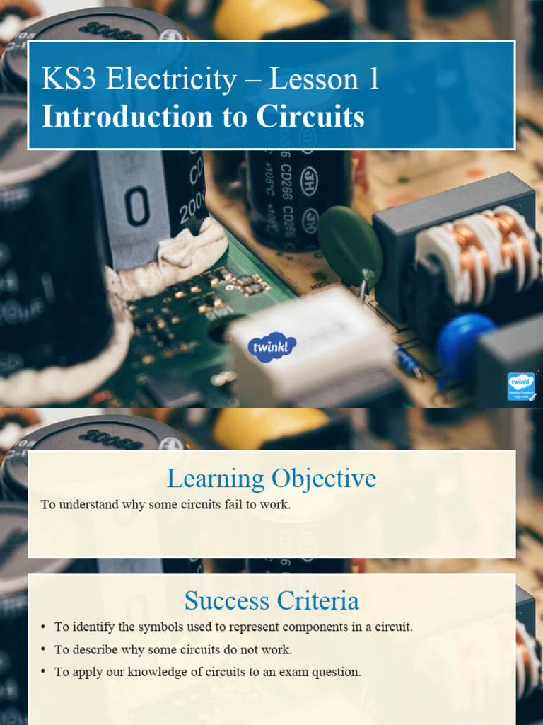 Introduction To Circuits Presentation | PDF