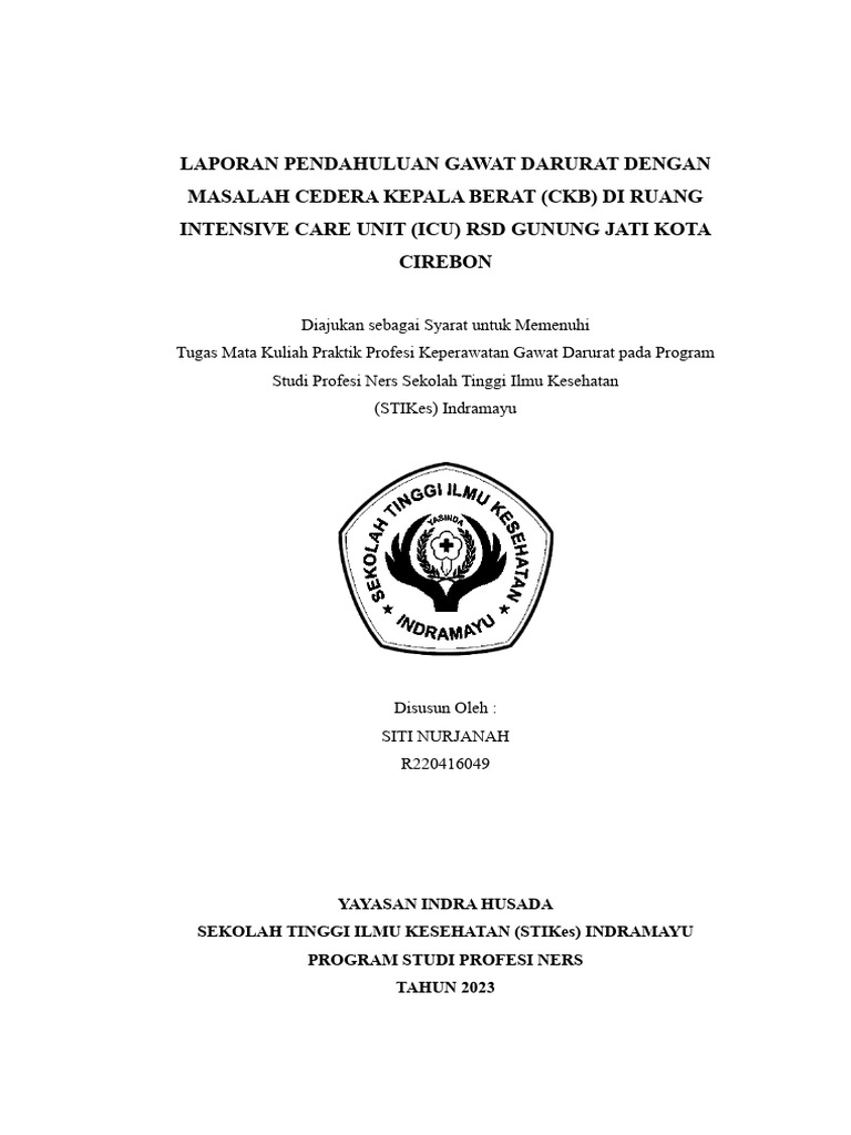 LP CKB Icu | PDF