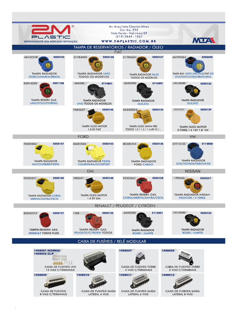 Catalogo - Mta | PDF