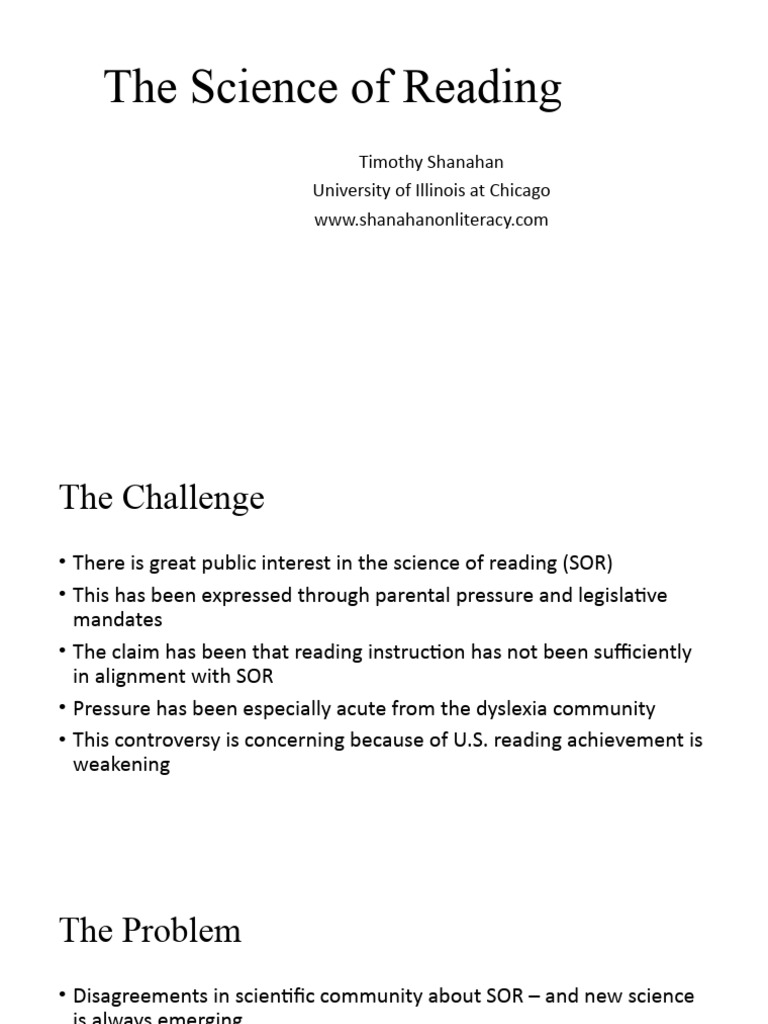 Science of Reading Posting Cophy | PDF | Phonics | Reading Comprehension