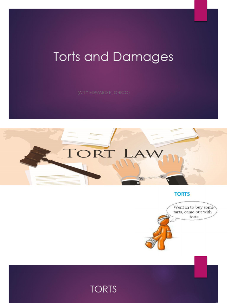 Understanding Torts and Damages | PDF | Damages | Tort