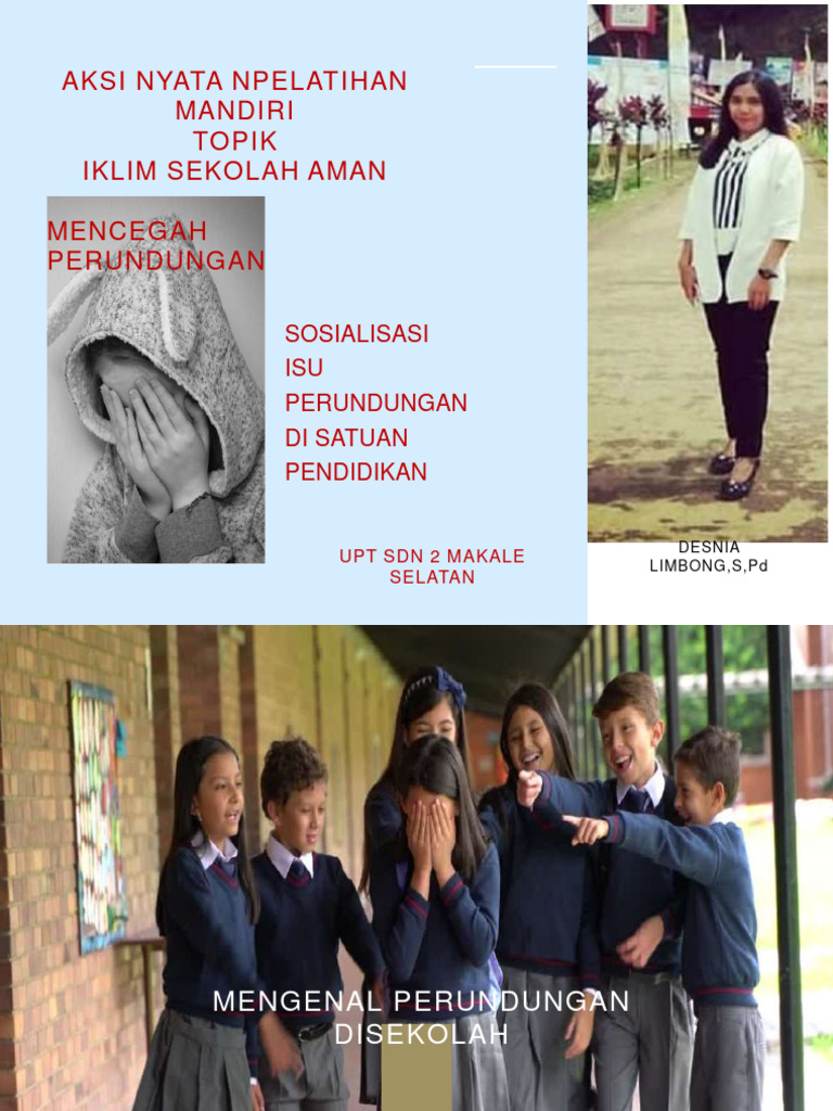 Aksi Nayata Sekolah Aman DESNIA LIMBONG | PDF | Kesehatan Holistik