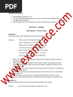 Julius Caesar Workbook - Teachers Handbook-1 | PDF | Julius Caesar ...