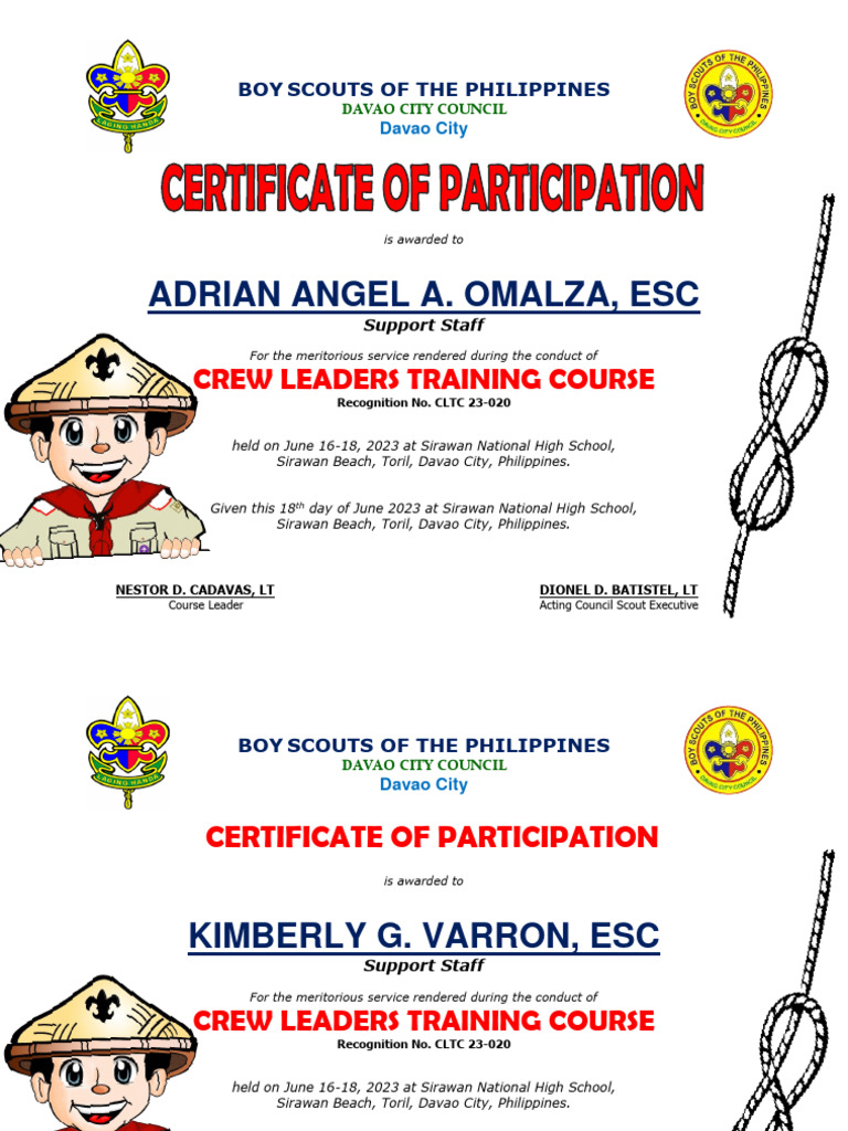 Boy Scouts of The Philippines | PDF | Youth Organizations | Scouting