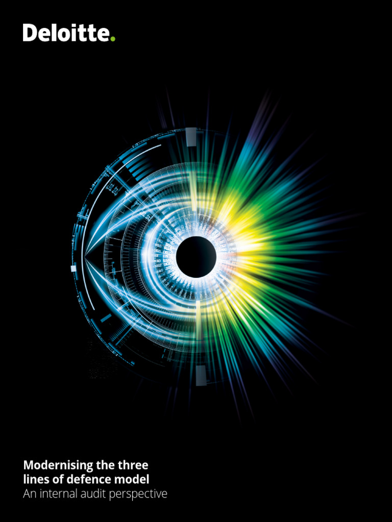 Deloitte Uk Modernising The Three Lines of Defence Model | PDF ...