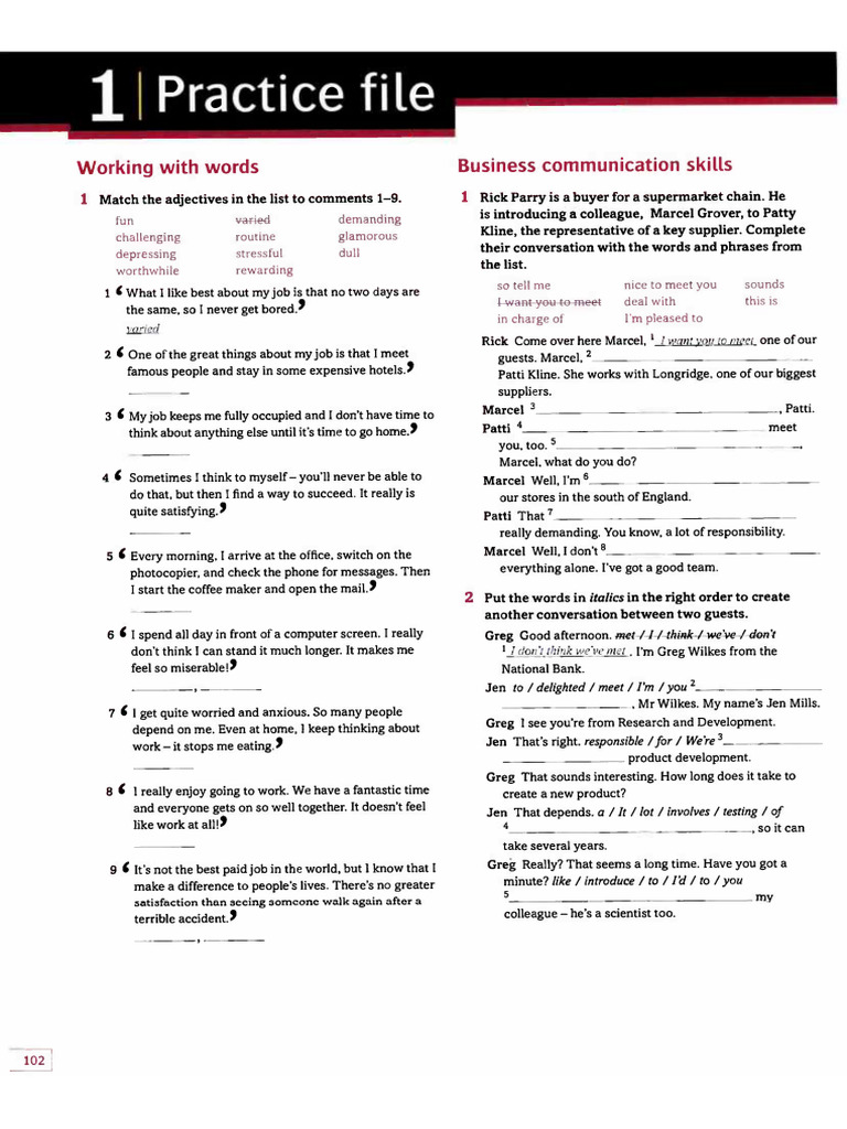 Homework - Practice File - Unit 1 and 2 | PDF