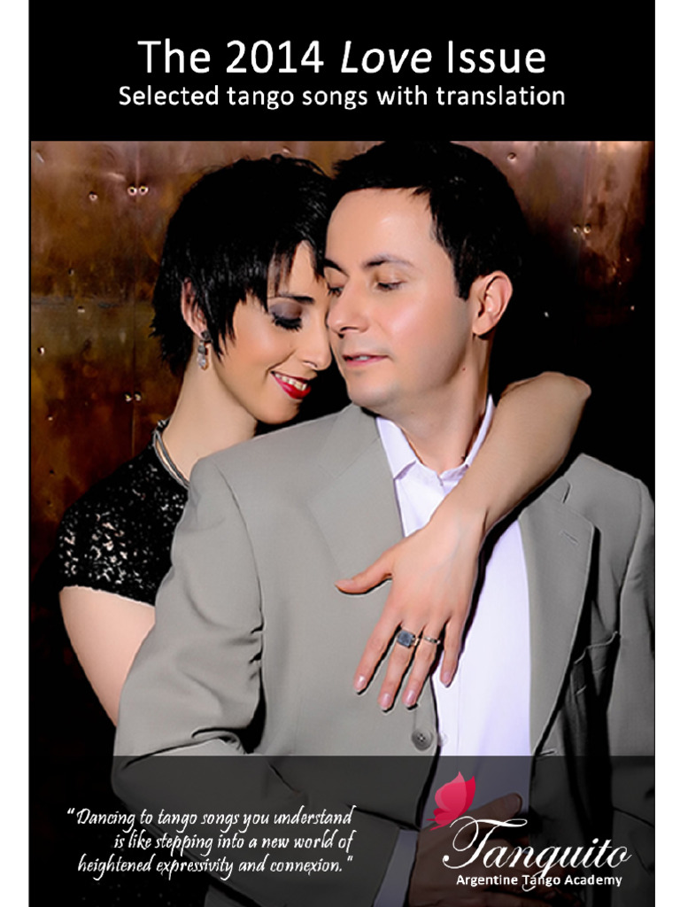Tanguito The Love Issue 2014 | PDF | Tango