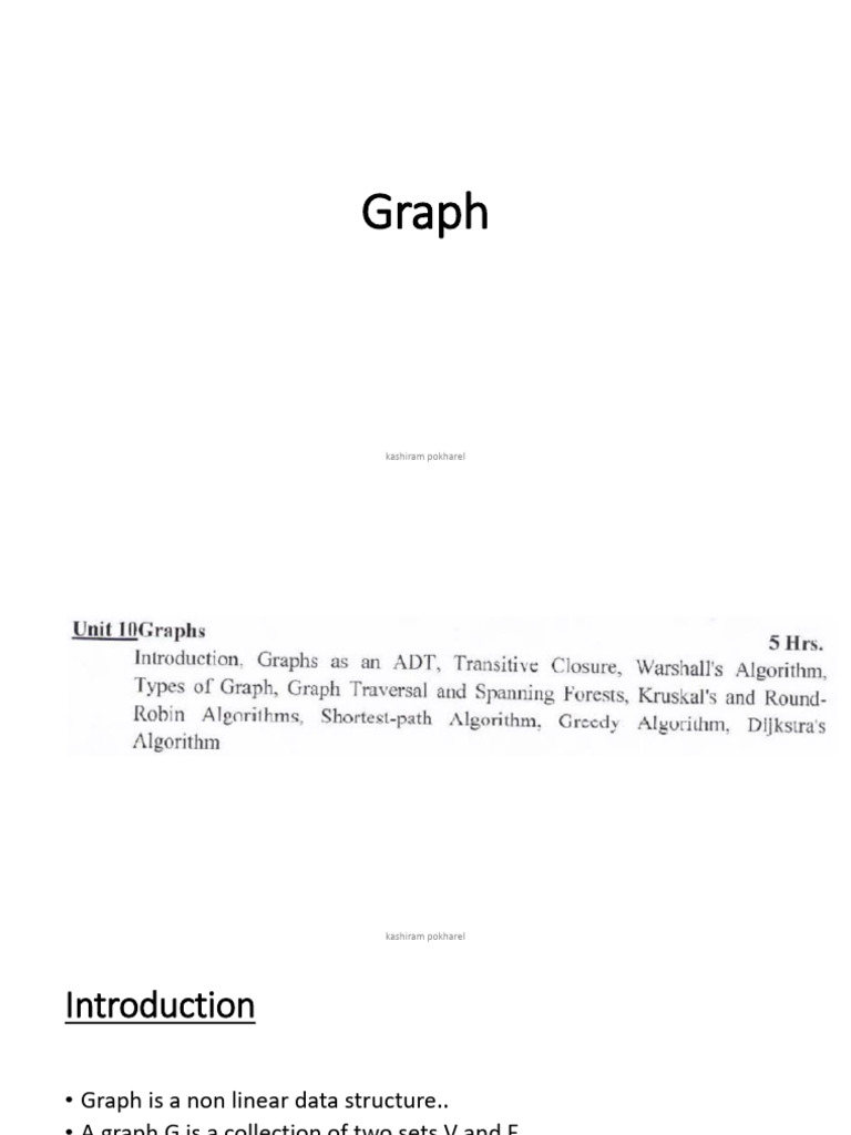 Graph | PDF | Vertex (Graph Theory) | Combinatorics