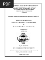 KOOS Knee Survey for Osteoarthritis | PDF | Knee