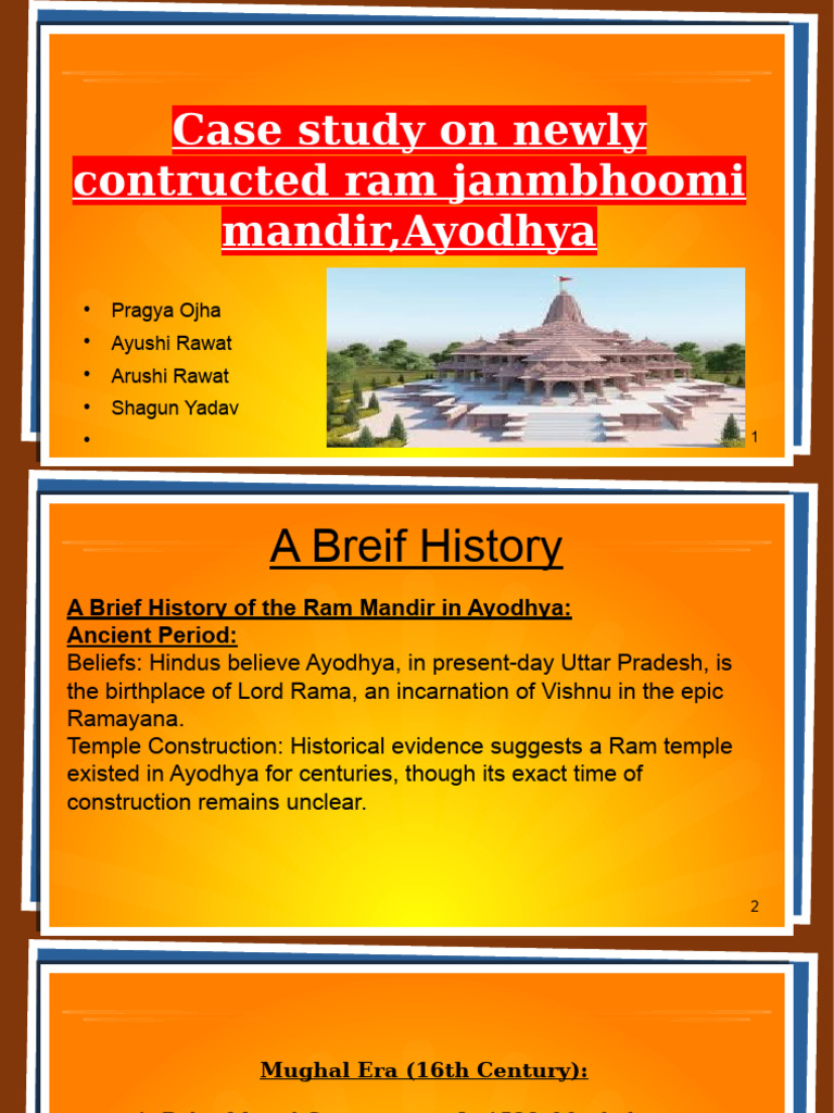 Ram Mandir Project | PDF | Politics Of India | Indian Religions