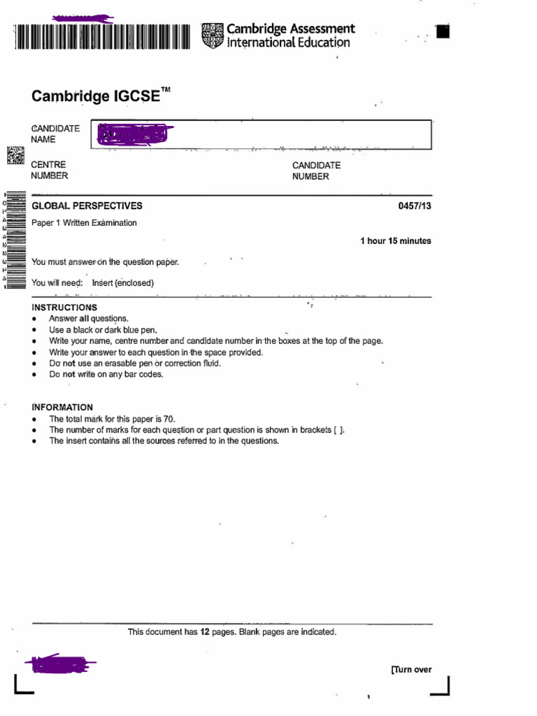 0457 - Written Component GP | PDF