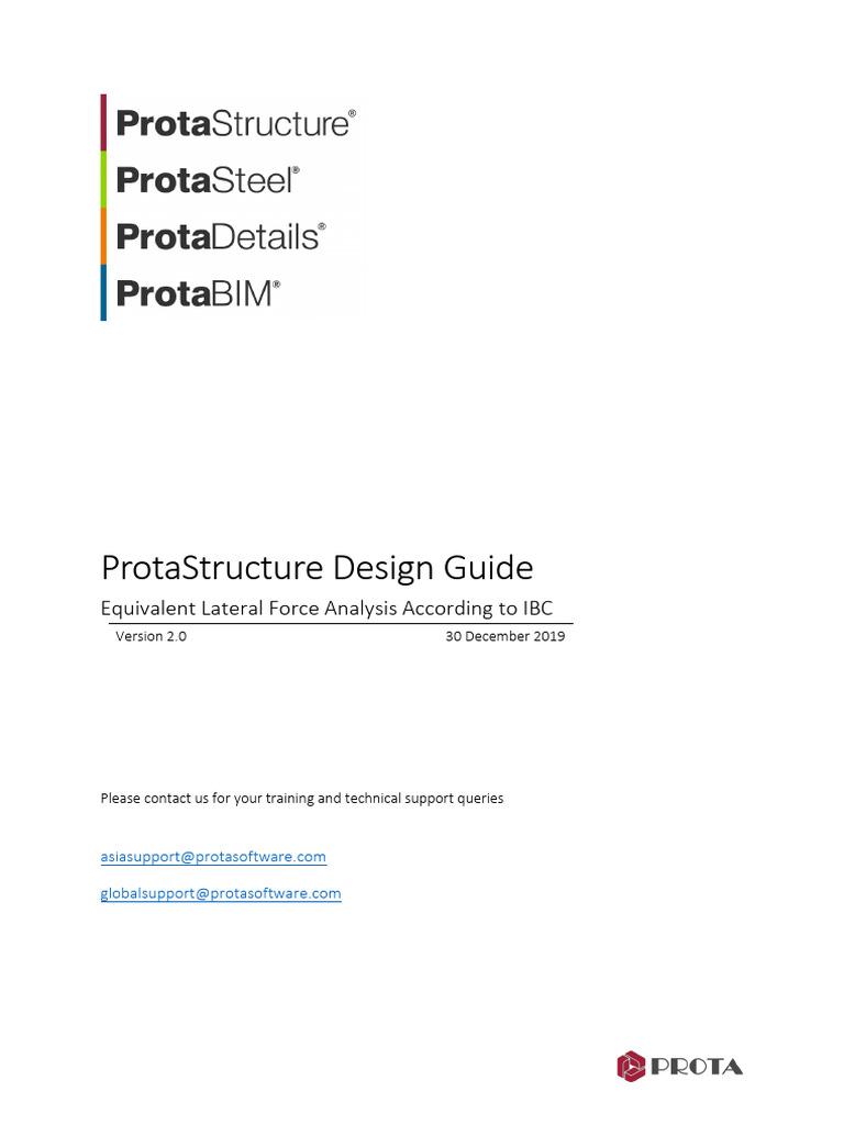 Protastructure Design Guide-Ibc Equivalent Method | PDF | Eigenvalues ...