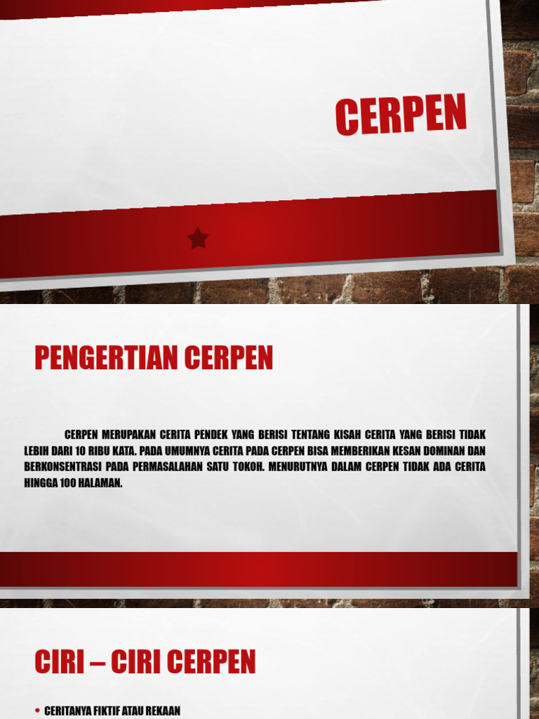 Pengertian Ciri - Ciri Dan Unsur - Unsur Cerpen | PDF | Seni & Disiplin Bahasa | Kajian Bahasa Asing