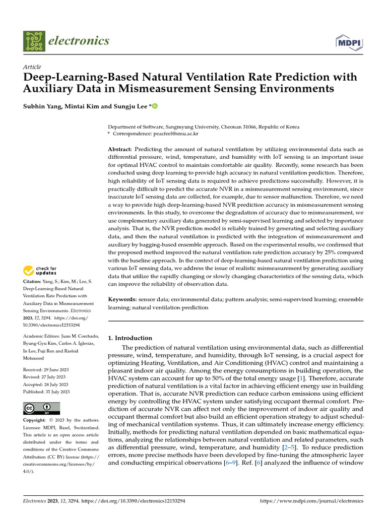 Electronics 12 03294 | PDF | Computational Fluid Dynamics | Applied And Interdisciplinary Physics