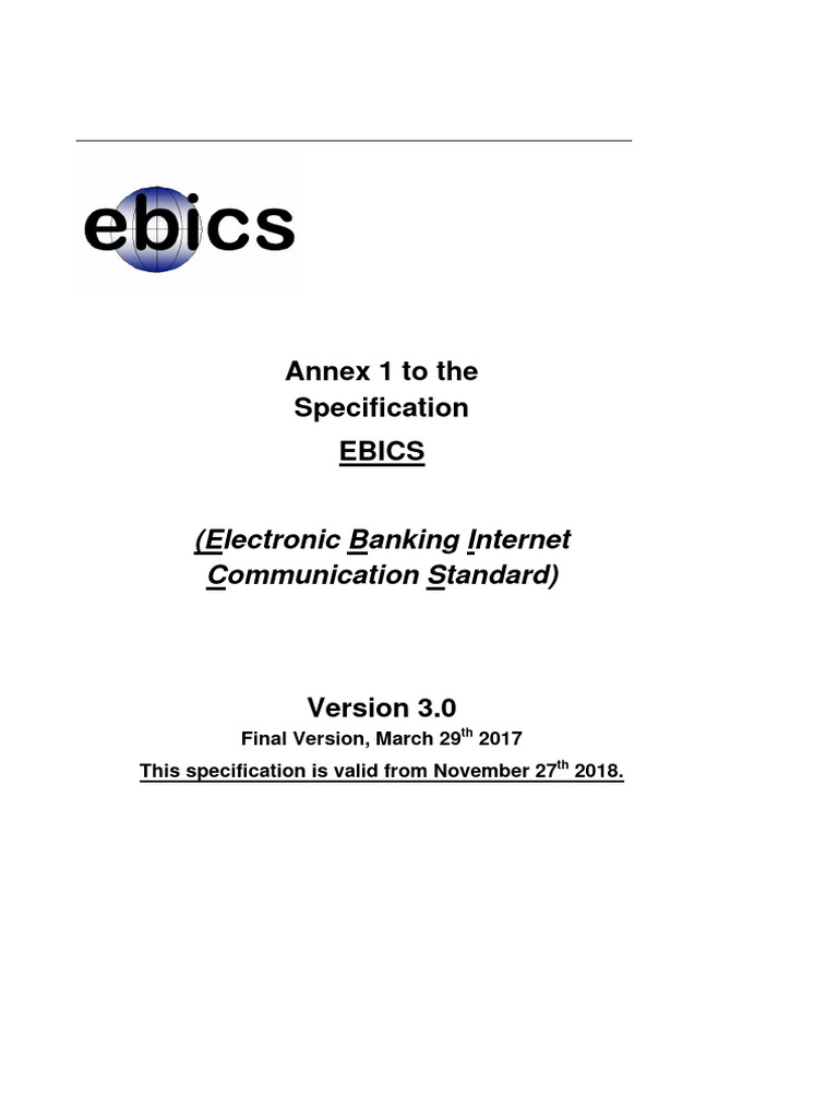 2017-03-29-EBICS V 3.0 Annex1 ReturnCodes-FinalVersion | PDF | Public ...