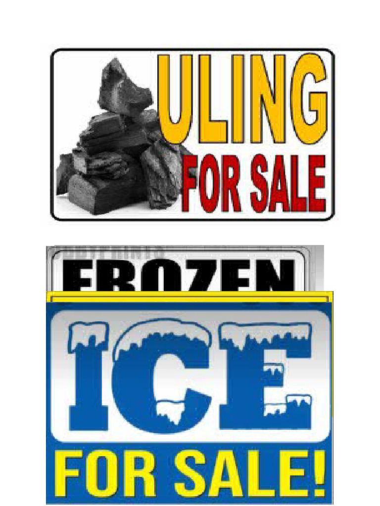 Bigas Uling Ice For Sale | PDF