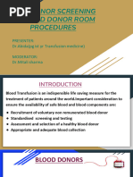 Blood Donor Selection Guidelines 2025 | PDF | Blood Donation | Coronary ...