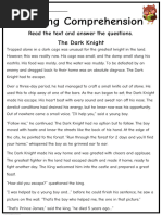 "The Dark Knight" Original Script | PDF | Batman | Dc Comics