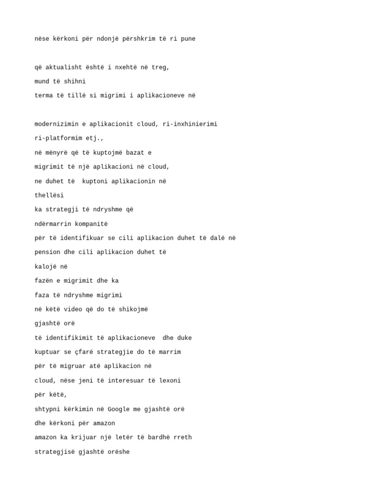 (Albanian) 6 R's - Cloud Migration Strategies - Which One Is Right For You - Tech Primers ...