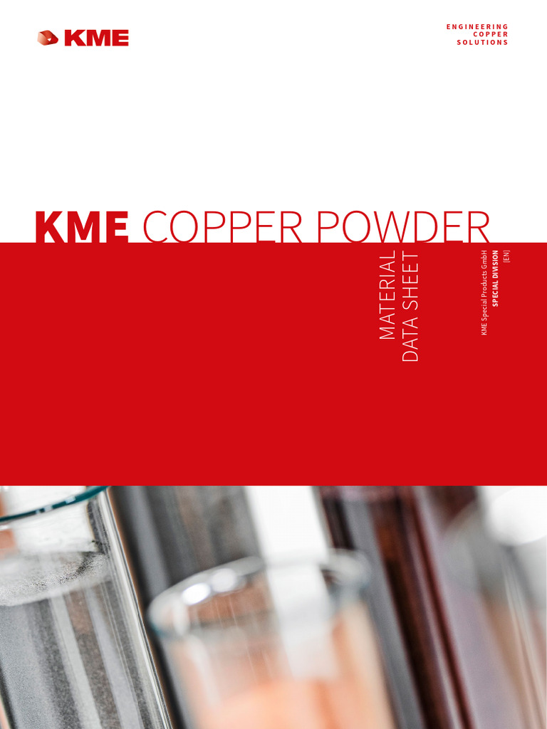 KME Powder | PDF | Electrical Resistivity And Conductivity | Copper