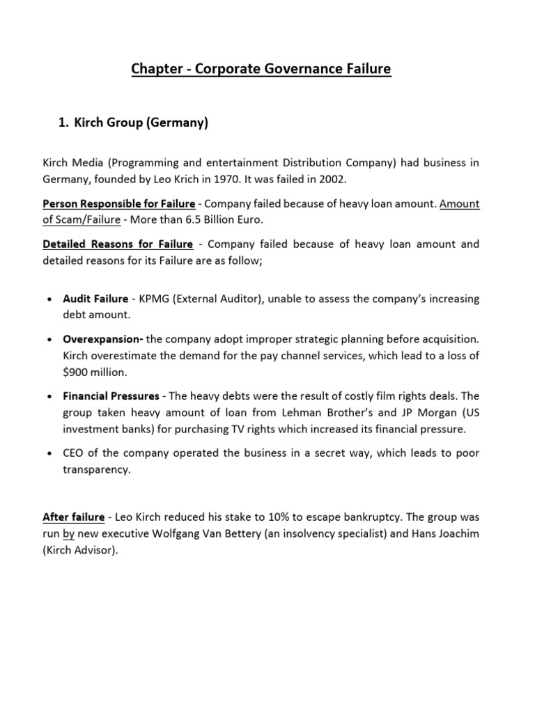 Corporate Scandals | PDF | Economies | Business