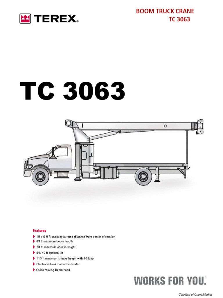 Ficha Tecnica Camion Grua Tipo Stinger | PDF