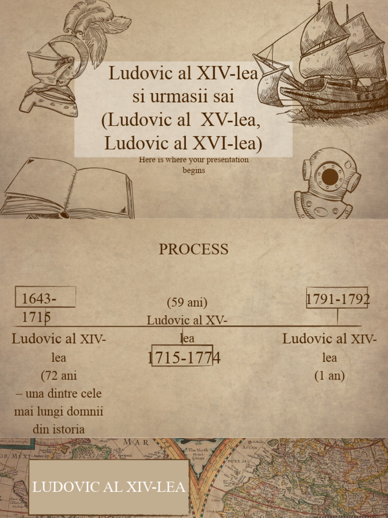 Ludovic Al XIV-lea Si Urmasii Sai | PDF