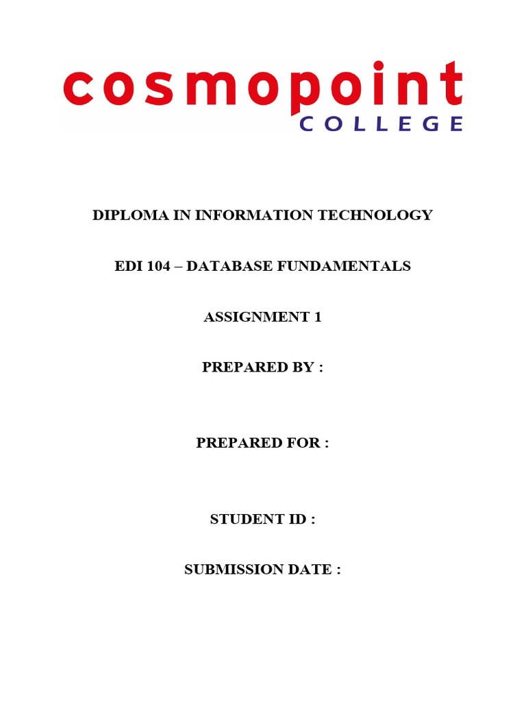 IT Database Fundamentals Guide | PDF | Databases | Computer File