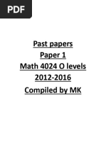 0580 IGCSE Mathematics (Third Edition Scan Current) | PDF