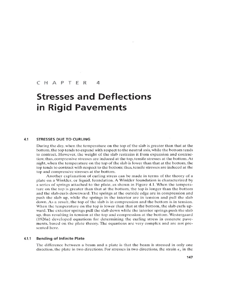 Chapter 4 Pavement Analysis and Design by Yang H. Huang 1 | PDF