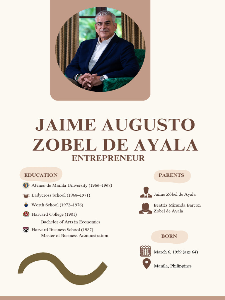 Jaime Augusto Zobel de Ayala | PDF