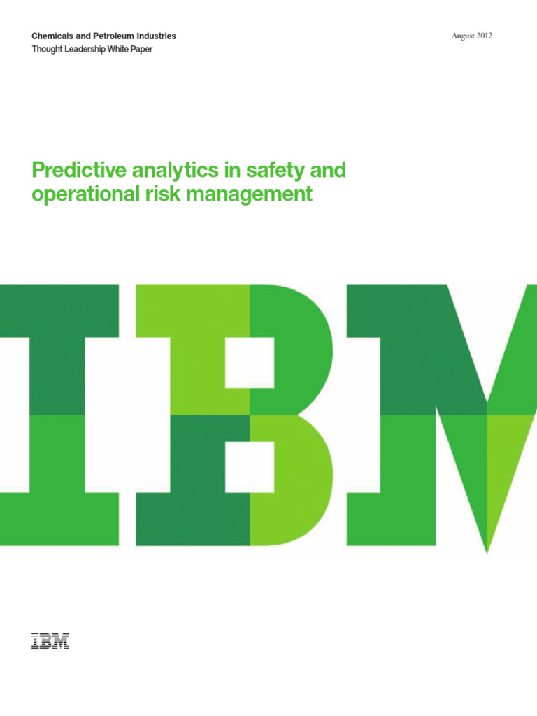 IBM Predictive Analyrtics August 2012 | PDF | Analytics | Predictive ...