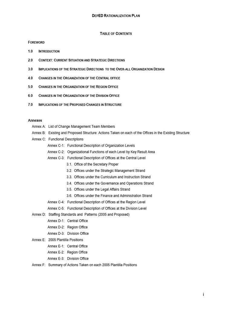 RPLAN 2012 - Main Document | PDF | Governance | Curriculum