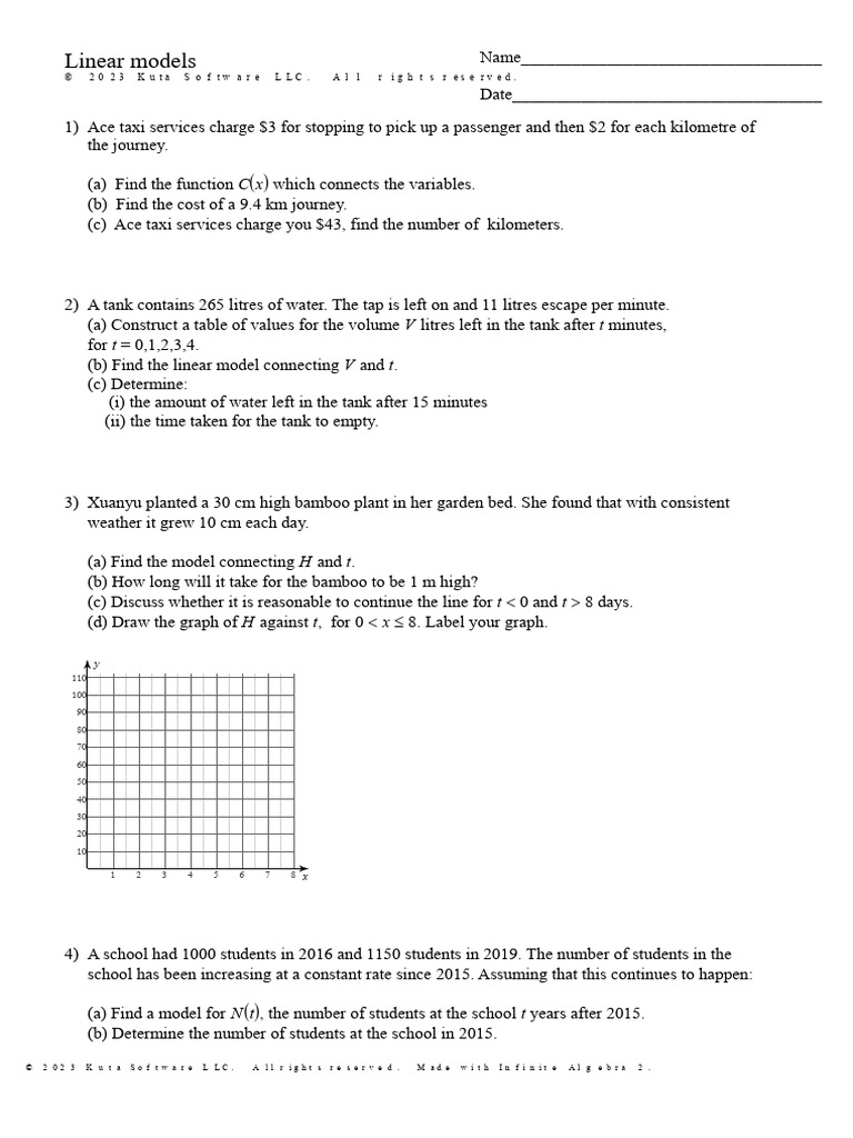 Linear Models HW1 | PDF | Teaching Methods & Materials | Science ...