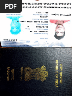 Indian Passport Sample Application | PDF | Passport | Biometrics